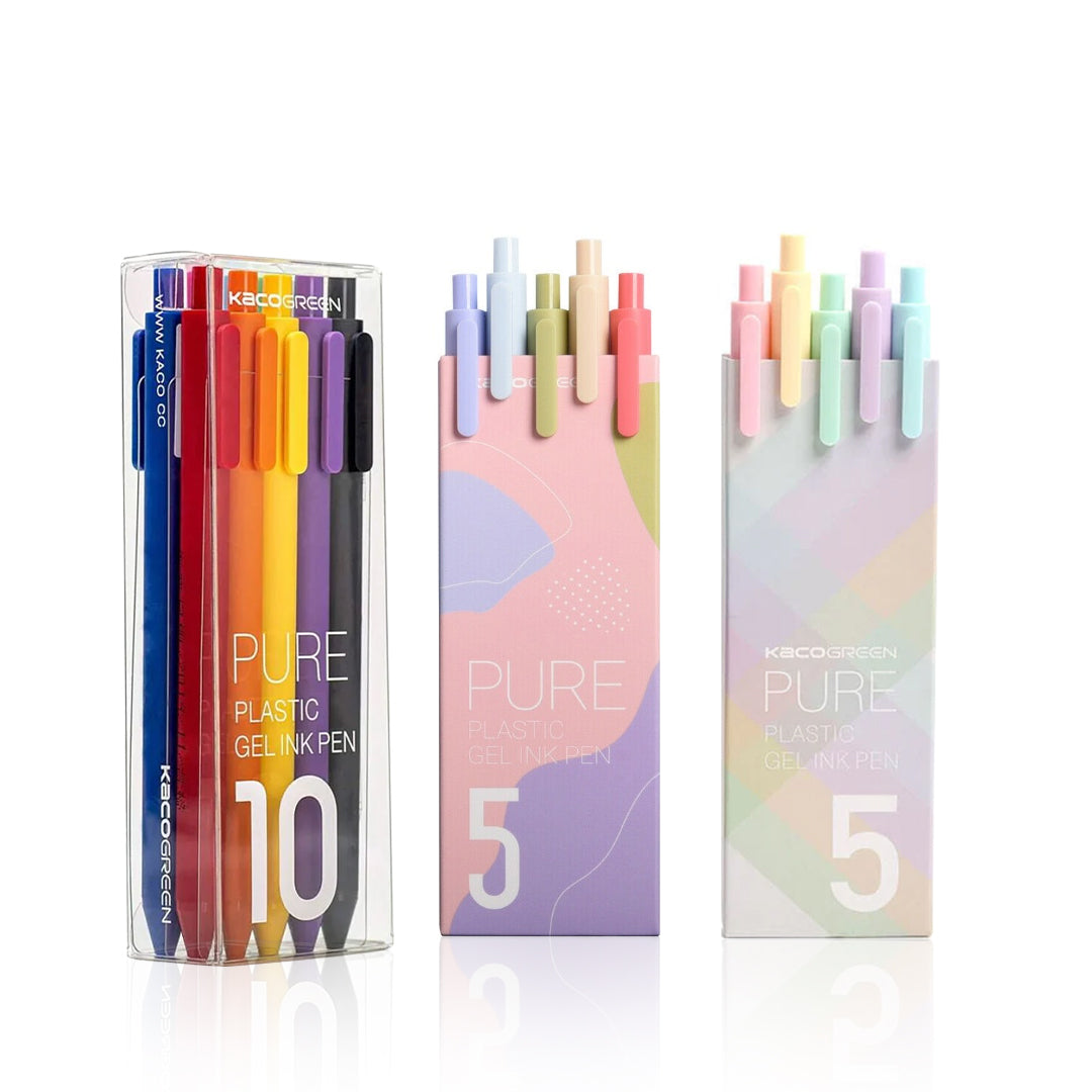 Pure Assorted Hue Pen Set- Pack of 20 - Kaco – KACO