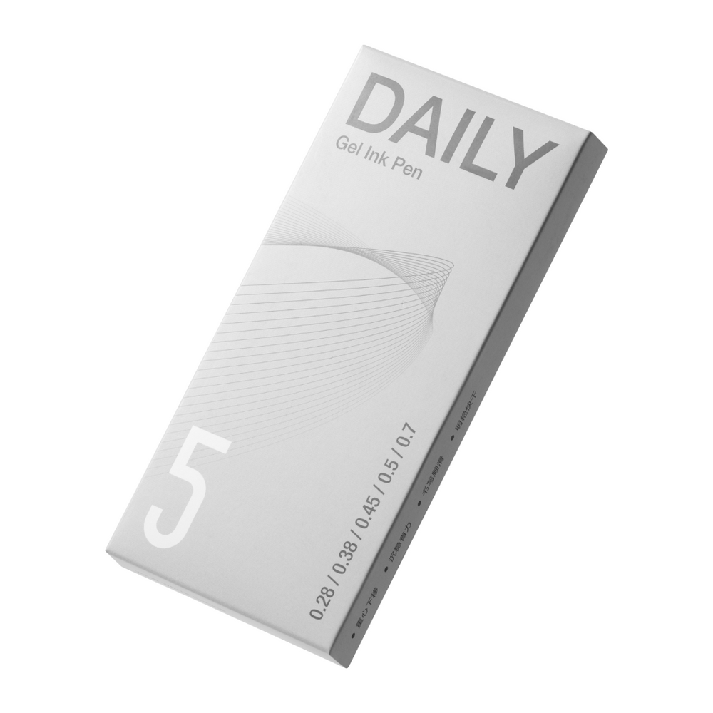 Kaco Daily Gel 0.5 Black Ink Pen - SCOOBOO - Kaco – KACO